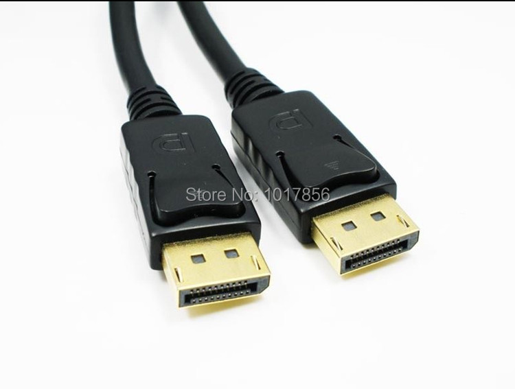 Купить Отображение порта dp мужчин и displayport разъем кабеля 6 футов ...