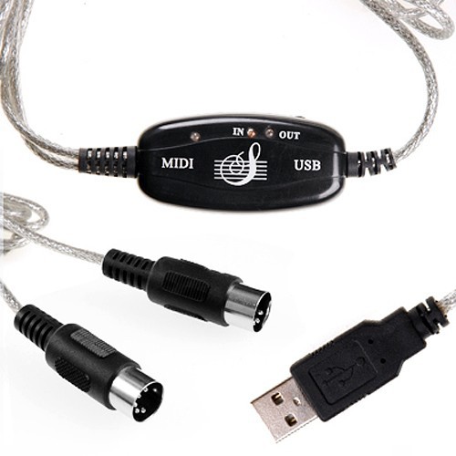 Купить USB midi-кабель адаптер интерфейса модуля контроллера клавиатуры ...