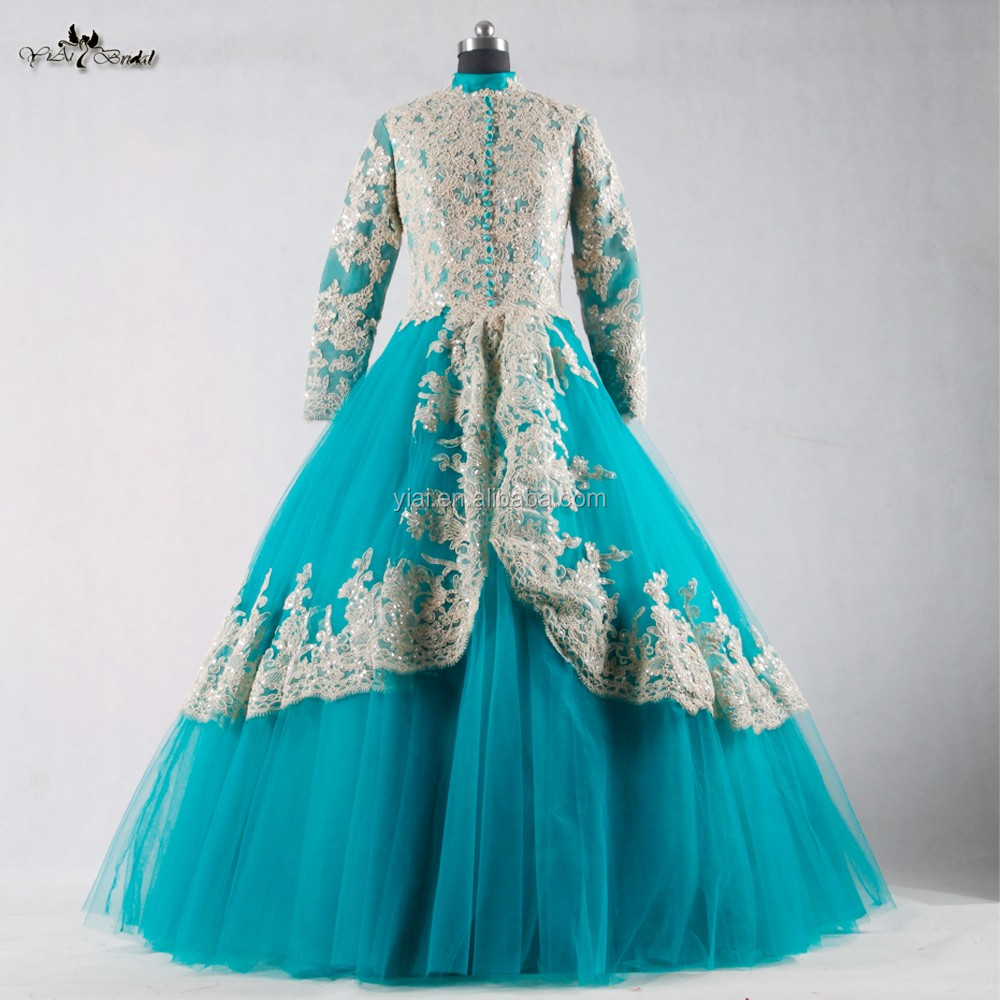 Rse695 Long Sleeve Muslim Evening Dress Women Dress Pictures Latest