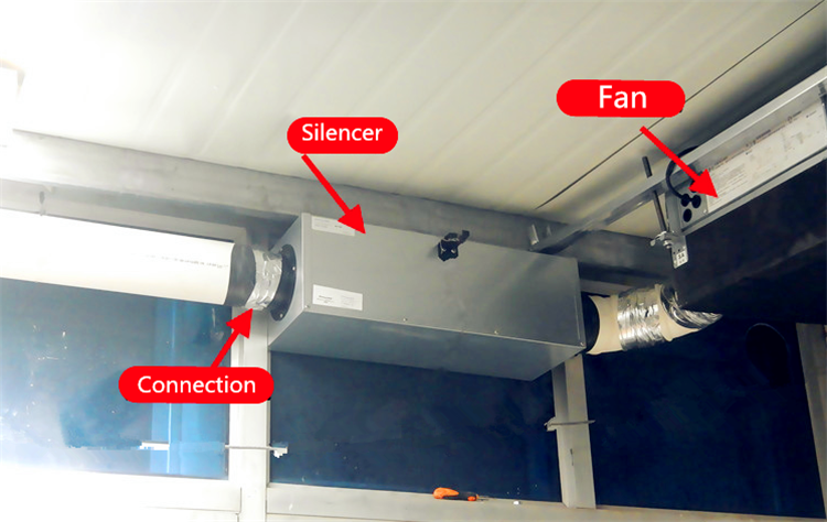 Hvac Duct Mouted Sound Attenuator/silencer - Buy Hvac Duct Mouted Sound Attenuator/silencer ...