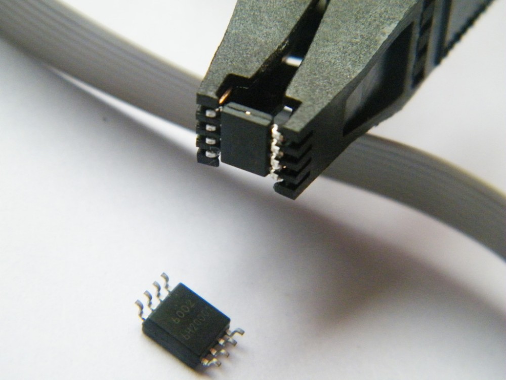2021 Free Ship Soic8 Sop8 Flash Chip Ic Test Clips Socket Adpter Bios