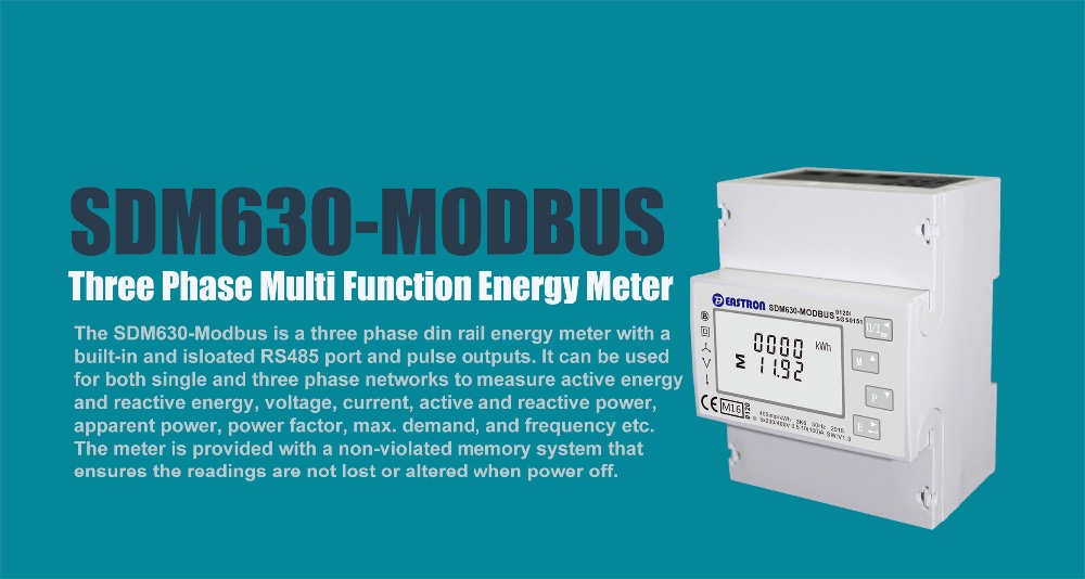 Source SDM630-Modbus Phase Bi-directional Measurement For