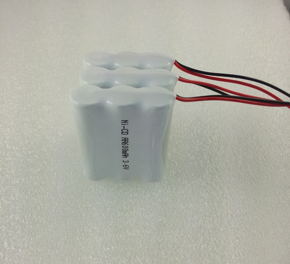 High Quality 600mah 3.6v Aa Ni-cd Battery Pack From Shenzhen China - Buy Nicd Aa 500mah,Nicd Aa ...