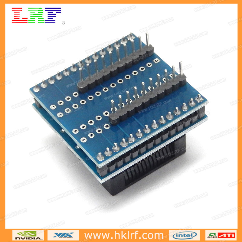 OTS-28-1.27-04 Programmer Adapter SOP28-DIP28 Socket (300mil) for Laptop