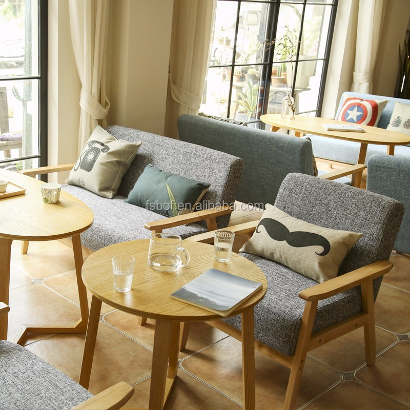Wooden sofa chair set store