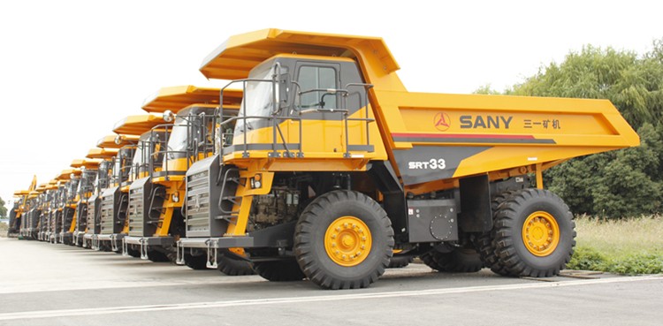 SANY SRT95C 95ton Rigid Mining Dump Truck - First-Class Design
