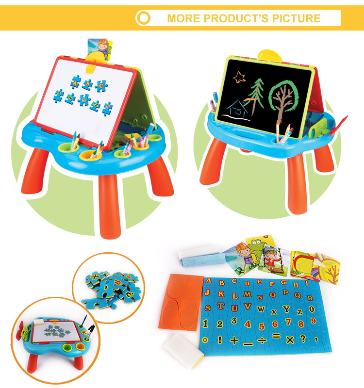 Educational Magnetic Drawing Board For Kids Stand Writing Board Kids ...